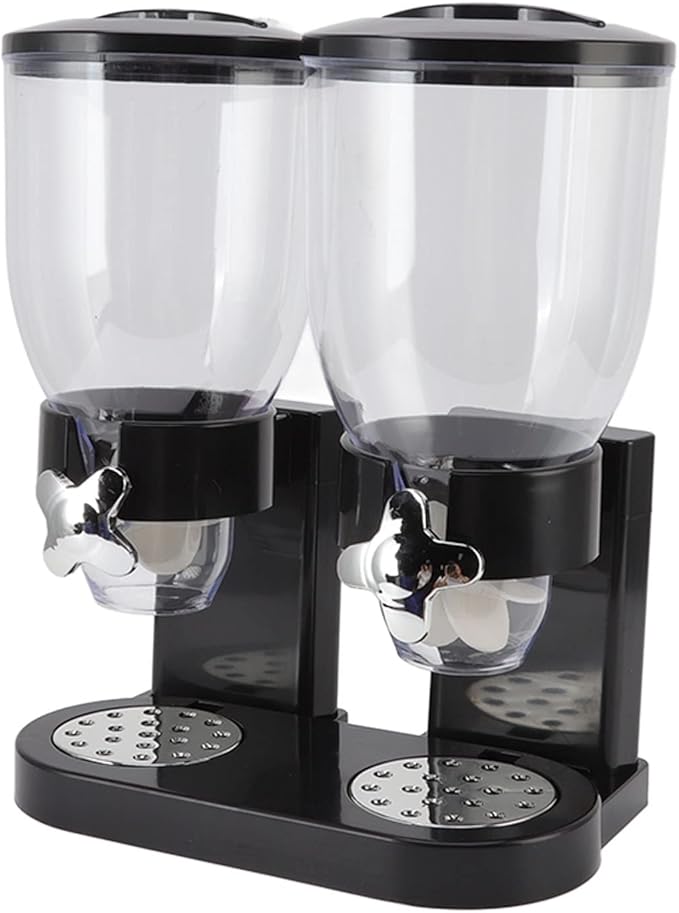 Amazon.com: Dry Food Dispenser, Large Capacity Dual Control ...