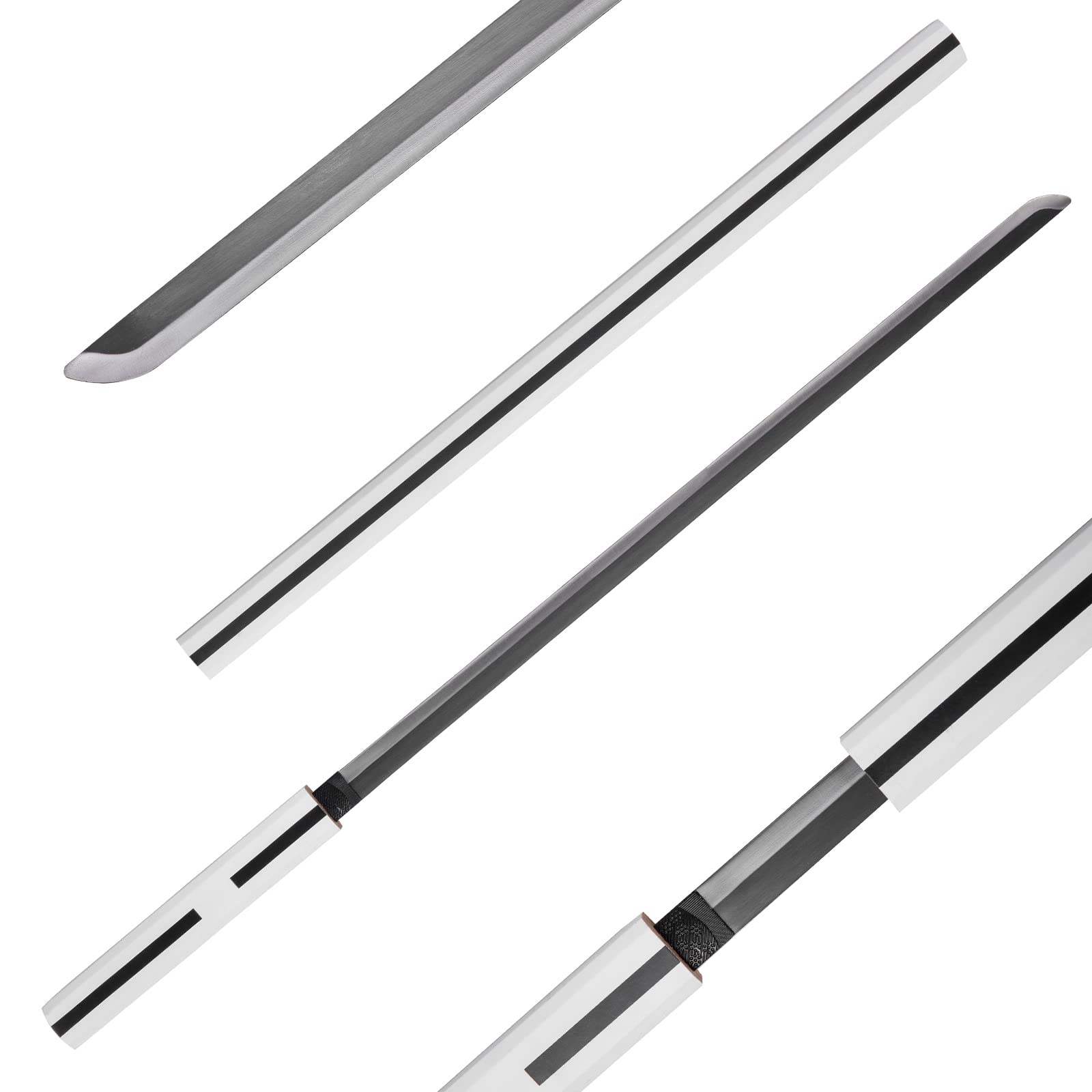 D-3 Art Naruto Sasuke Sword, Katana Uchiha, Samurai, Real Carbon Steel ...