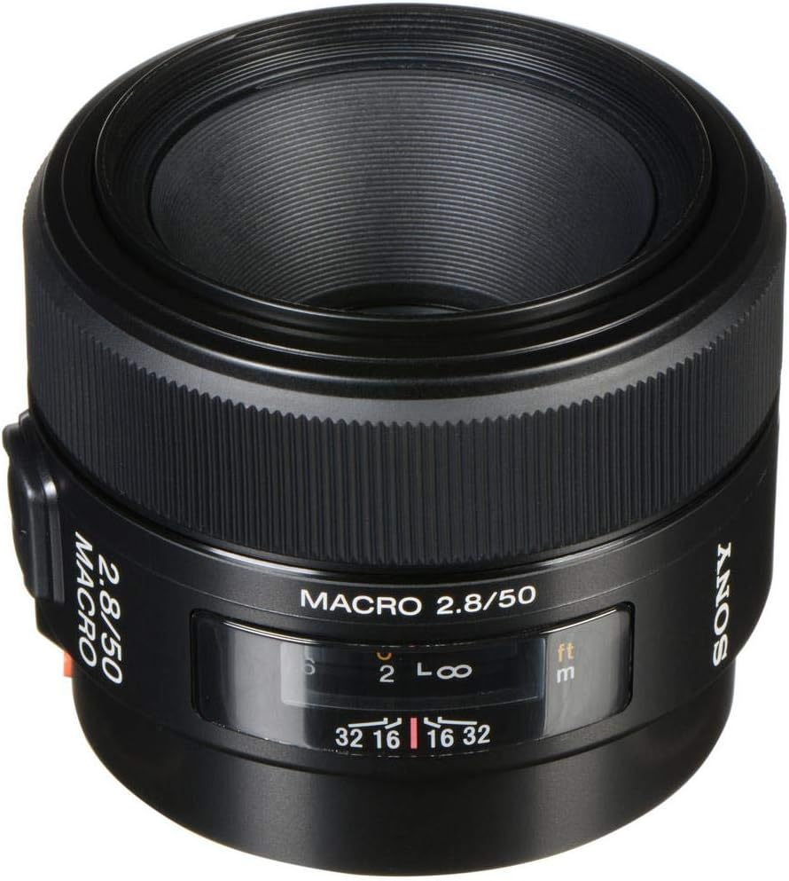 Amazon.com : Sony 50mm f/2.8 Macro Lens for Sony Alpha Digital SLR ...