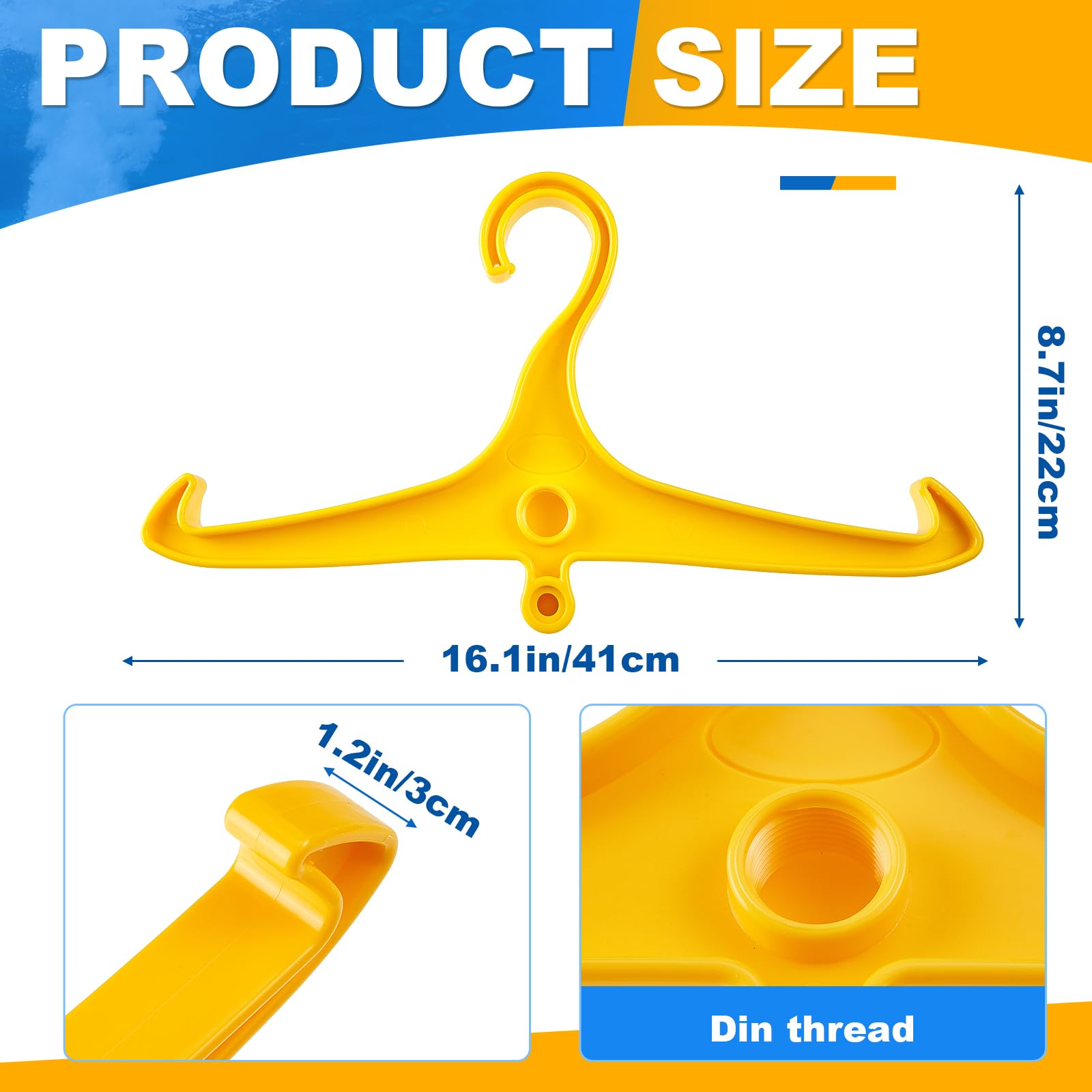 Snapklik.com : FoldTier 3 Pcs Scuba Hanger BC Regulator Scuba Diving ...
