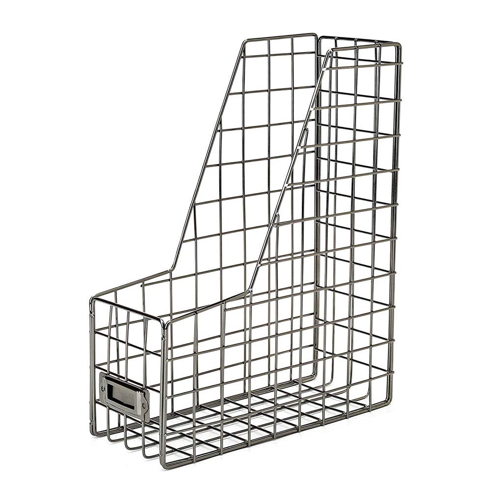 Buy A4 Box File Holder Magazine Grid Desktop Organizer Office Desk ...