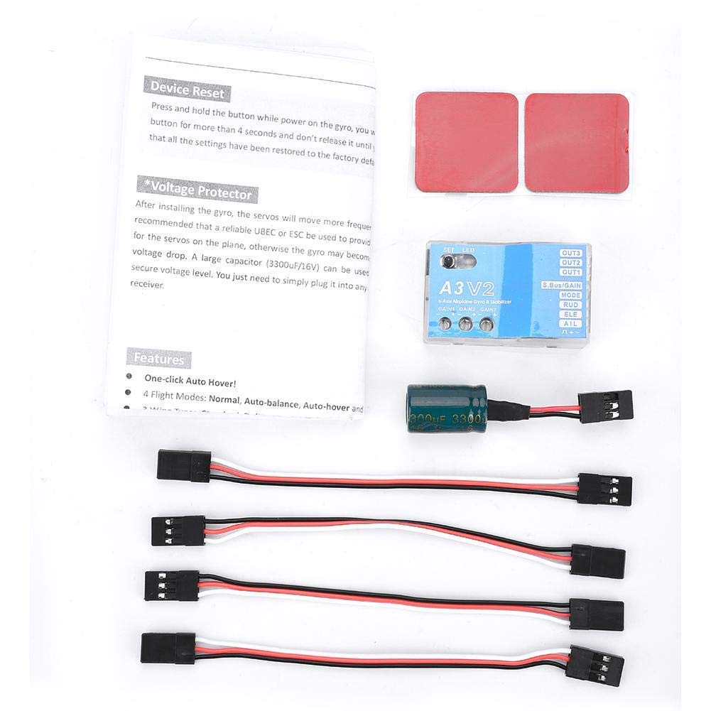 Buy Gyro Flight Controller Stabilizer F50A 3-Axle Gyro A3 V2 Flight ...