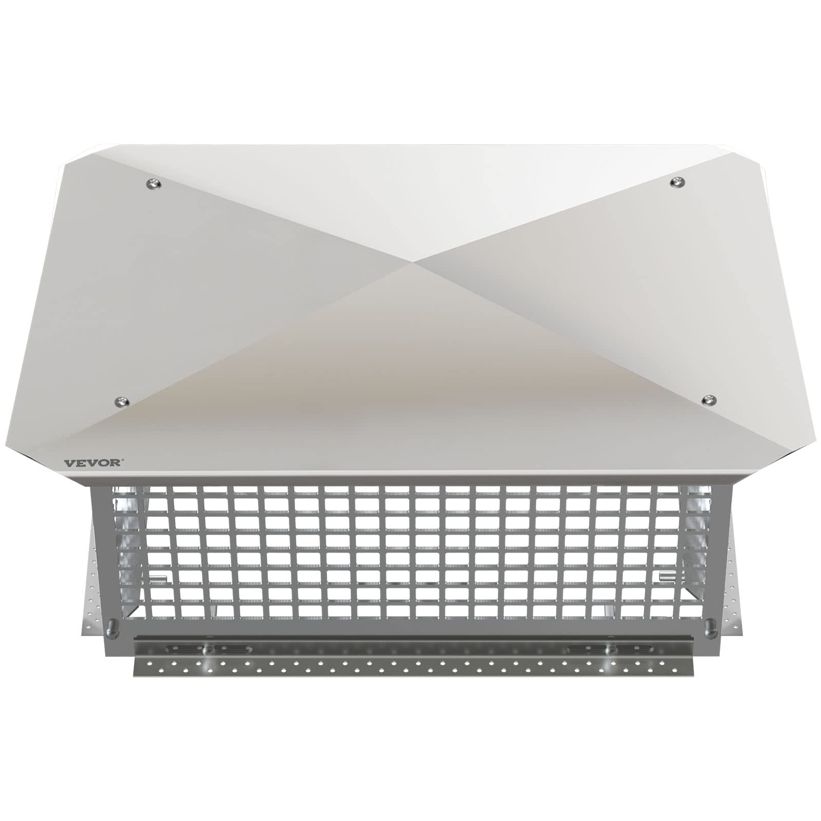 VEVOR Chimney Cap, 13" x 24" Flue Caps, 304 Stainless Steel Fireplace ...