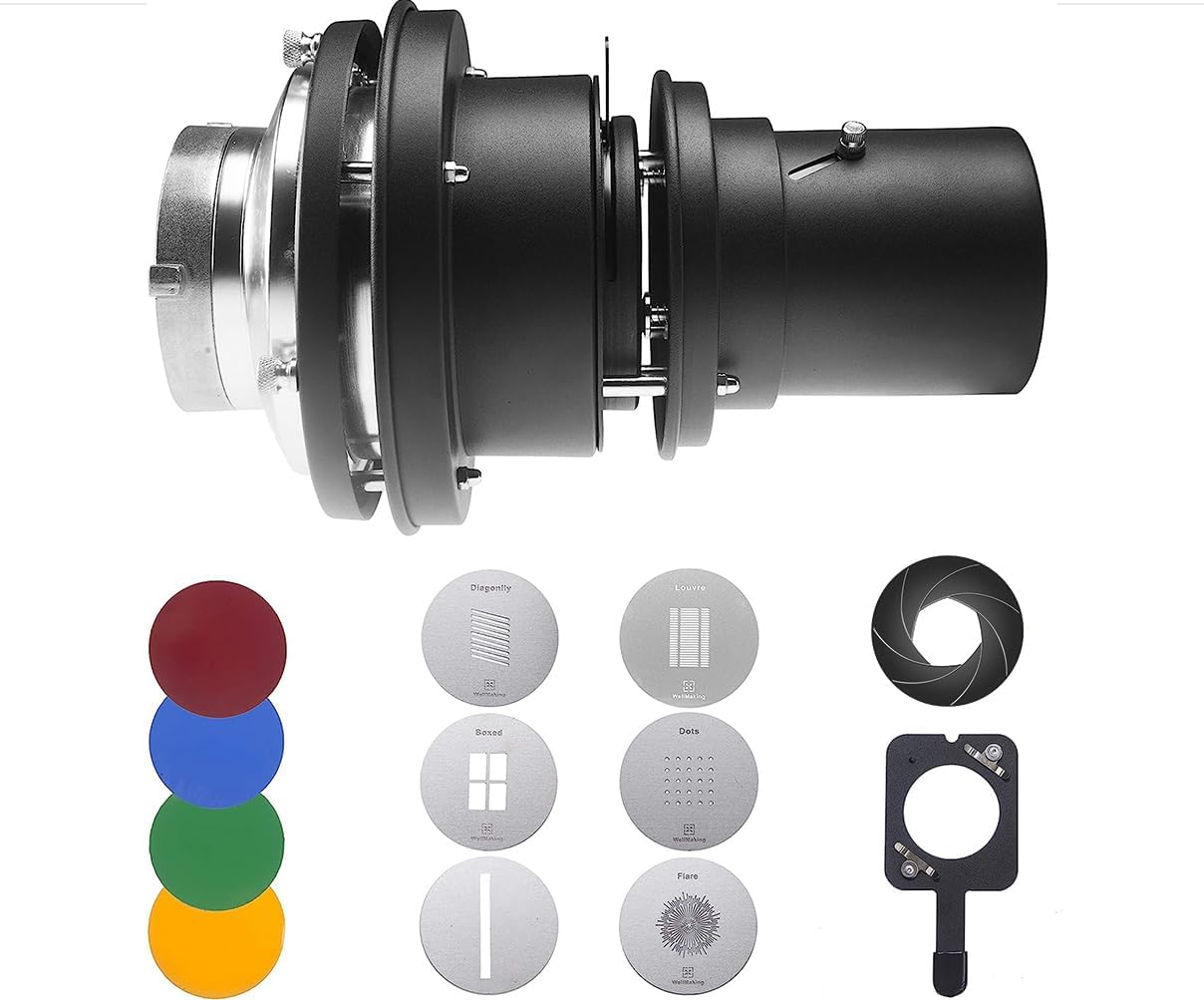 Wellmaking Bowens Mount falsh snoot conical Lens Video Artist Modelling ...