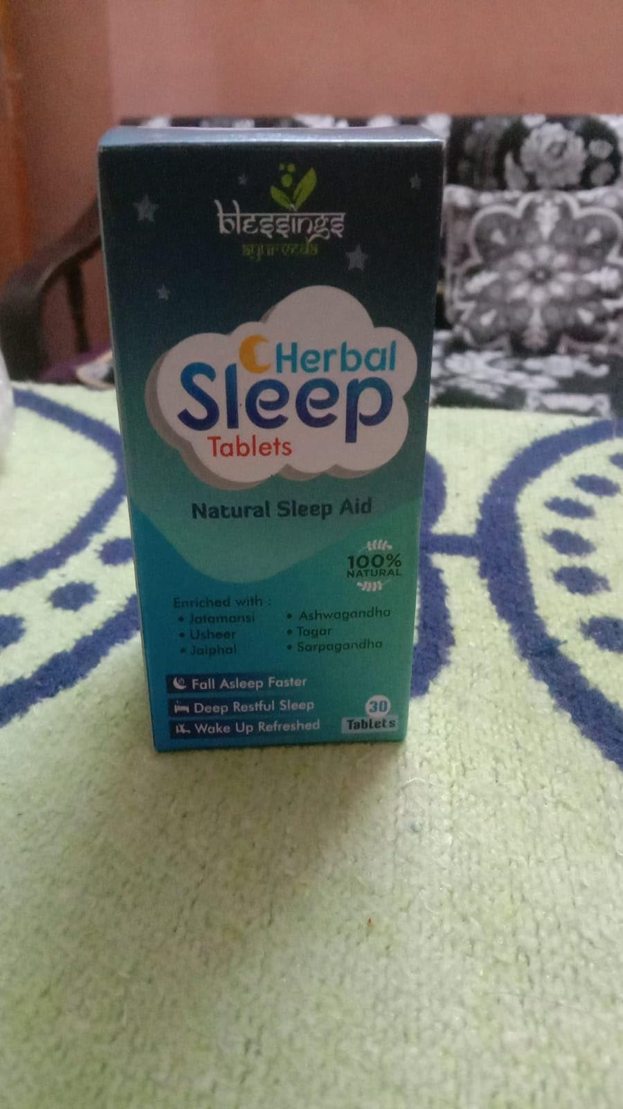 Sleep Tablets/Sleeping Pills - Blessings Ayurveda | Herbal Sleeping Tablets | Deep Restful Sleep ...