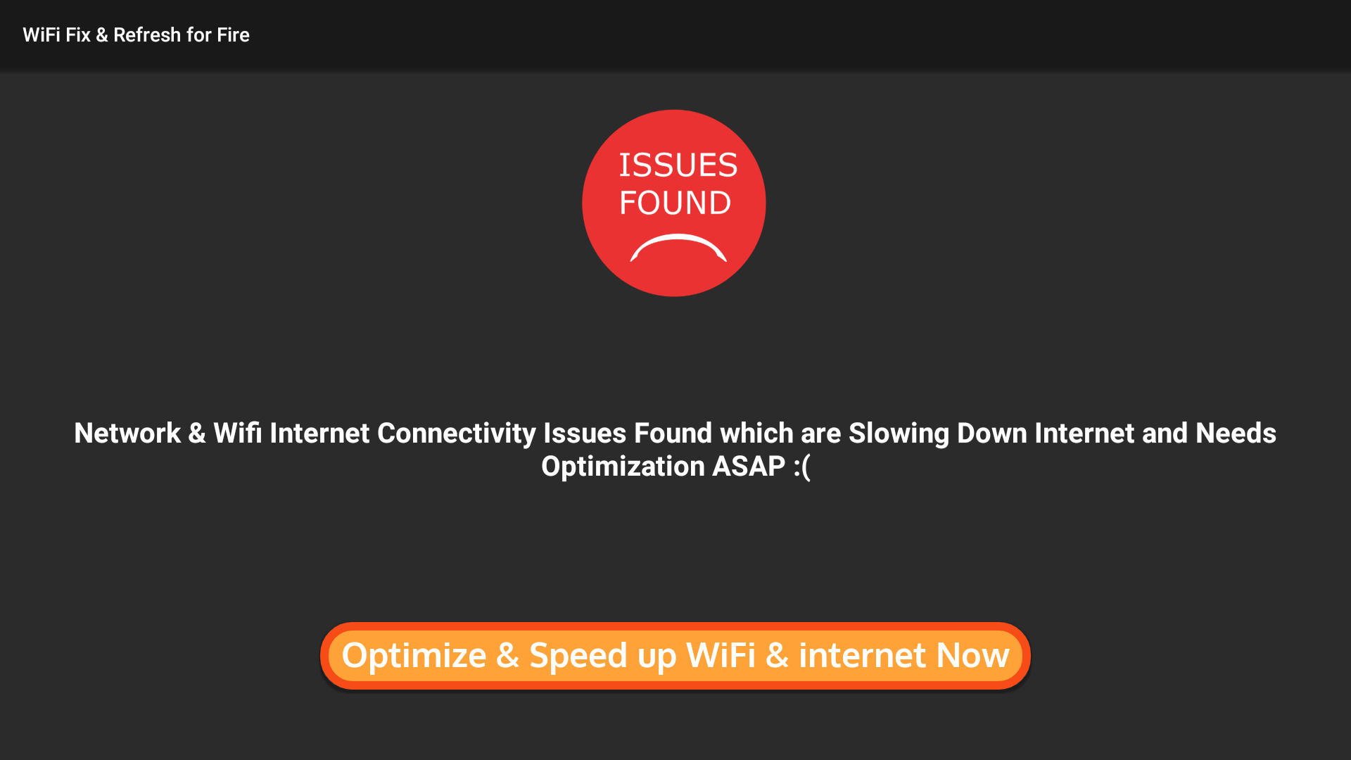WiFi Fix & Refresh for Fire - App on Amazon Appstore