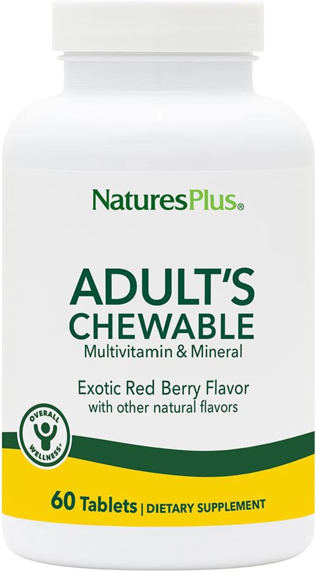 Amazon.com: NaturesPlus Adult's Chewable - 60 Tablets, Exotic Red Berry ...