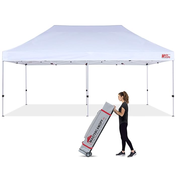 Buy MASTERCANOPY Pop Up Canopy Tent 10x20 Commercial Instant Canopies ...