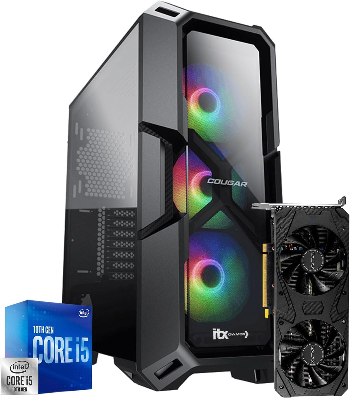 PC Gamer ITX Arena Owned, Core I5 10400F, GeForce RTX 3060 12GB, 16GB ...
