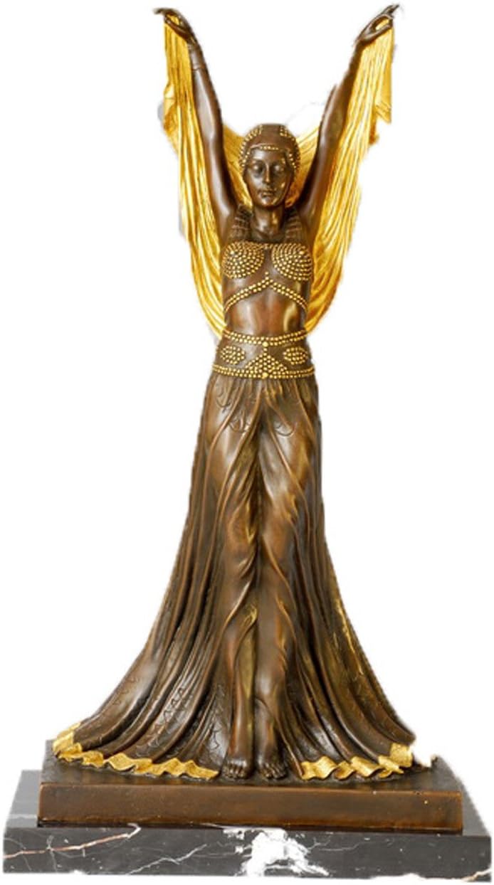 Toperkin Goddess Hera Bronze Statues Golden Figurine Sculpture Home ...