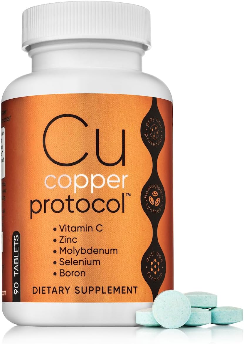 Amazon.com: Copper Protocol Mineral Supplement Tablets with Copper ...