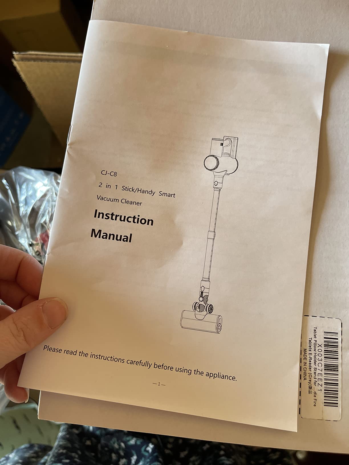 $27/mo - Finance Cordless Vacuum Cleaner, 22Kpa Powerful Suction Stick ...