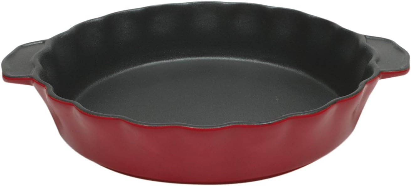 Amazon.com: Maxwell and Williams Microstoven Red 10-Inch Quiche Dish ...
