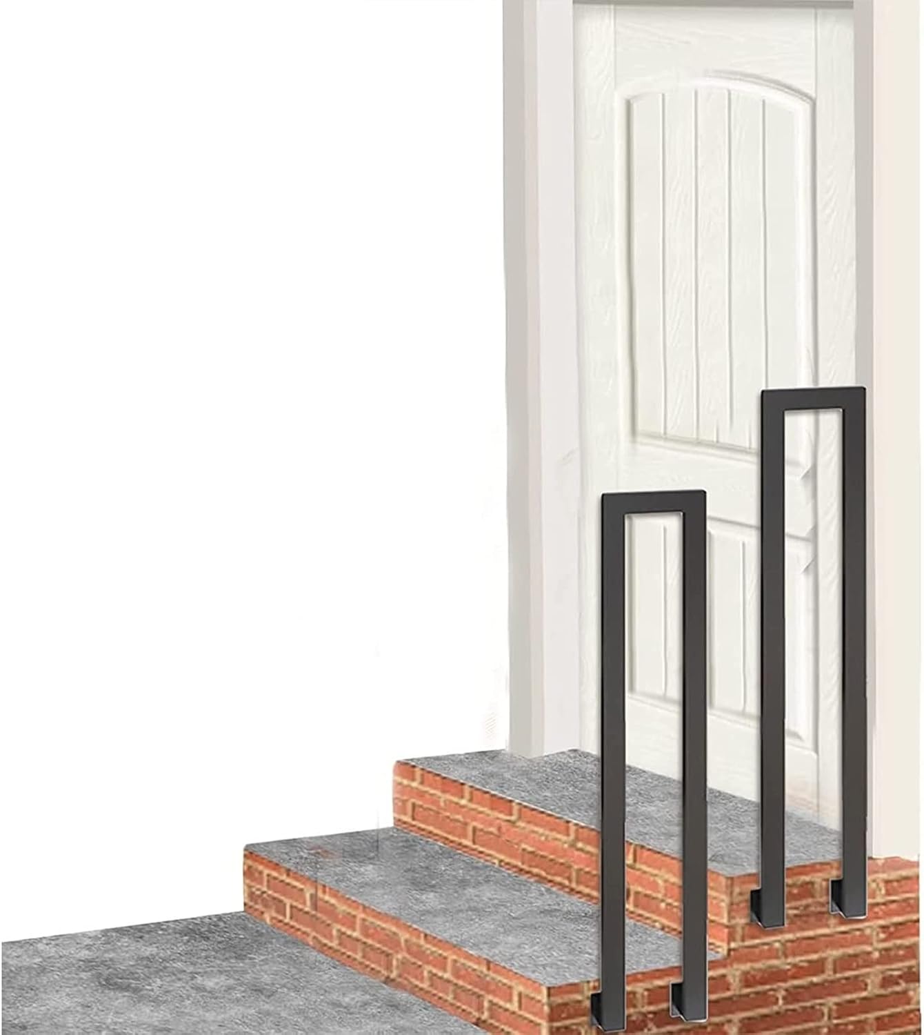 U-shaped Stairs Handrail - Metal Stair Railing, Staircase Hand Rails ...