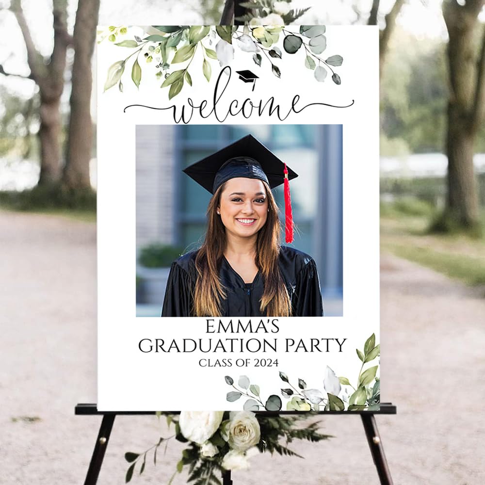 Graduation Banquet Welcome Graduation Party Welcome Sign – Digital