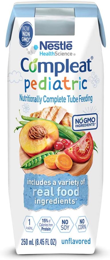 Amazon.com: Compleat Pediatric Tube Feeding Formula, Unflavored, 8.45 ...