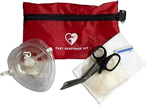 Amazon.com: CPR Savers & First Aid Supply Fast Response Kit : Health ...