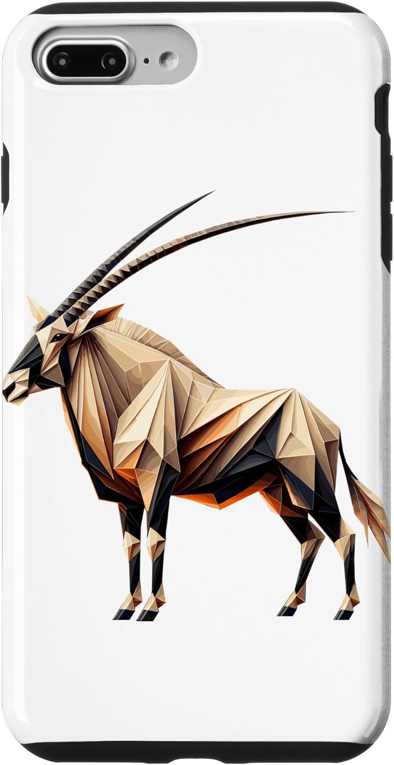 Amazon.com: Origami Art Oryx Antelope Oryxes Antelopes Case for iPhone ...