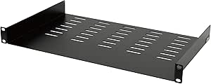 Amazon.com: Tecmojo 1U Server Rack Shelf,11 inch Depth Rack Mount Shelf,Vented Cantilever Rack ...