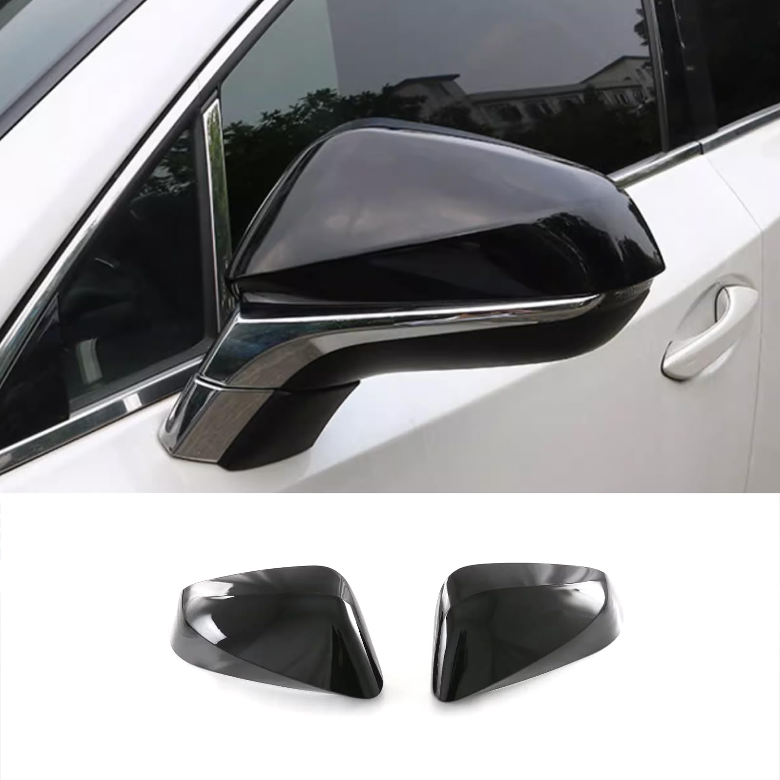 Amazon.com: KELEIMAI Car Accessories Rear View Door Mirror Covers Trim ...