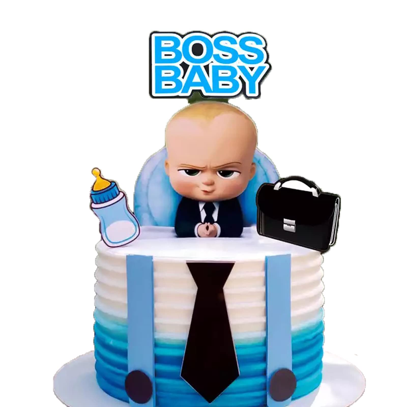 Buy HTRY Baby Boss Cake Topper for Kids Birthday Cake Decorations ...