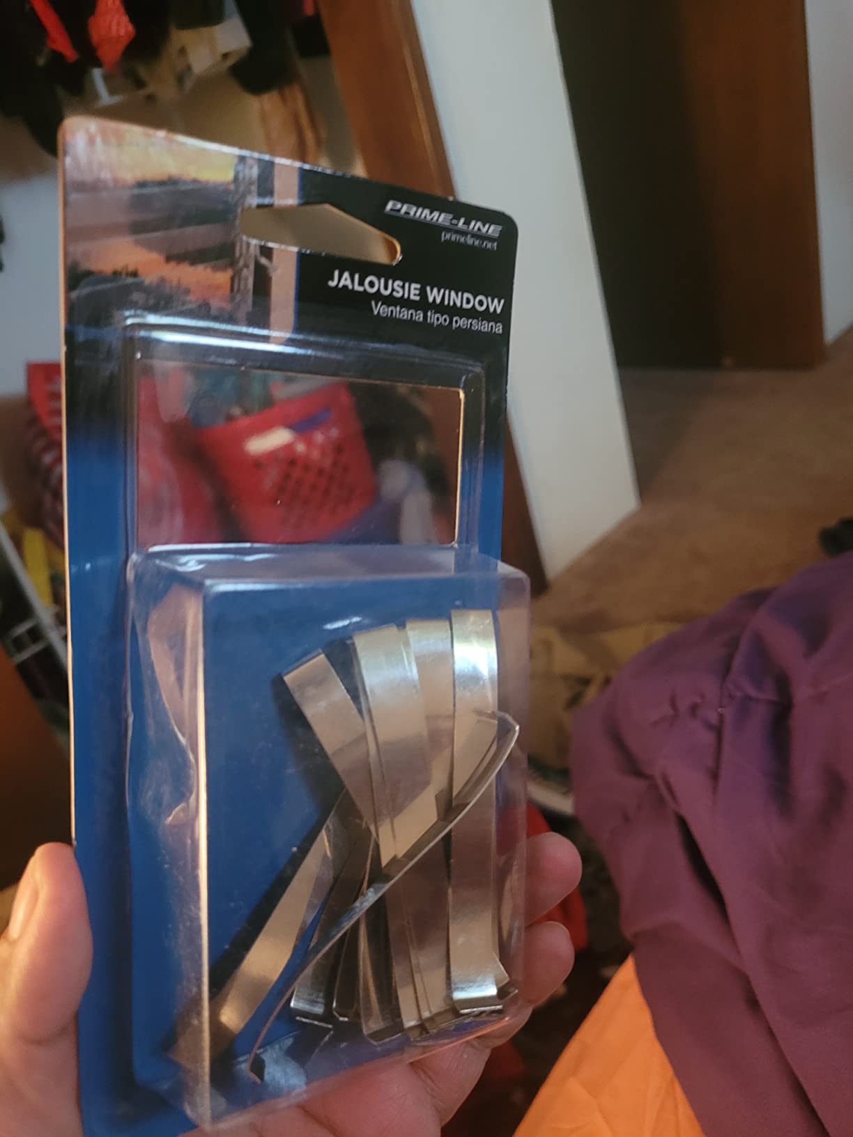 Prime-Line H 3852 Stainless Steel Jalousie Window Security Clip (20 ...