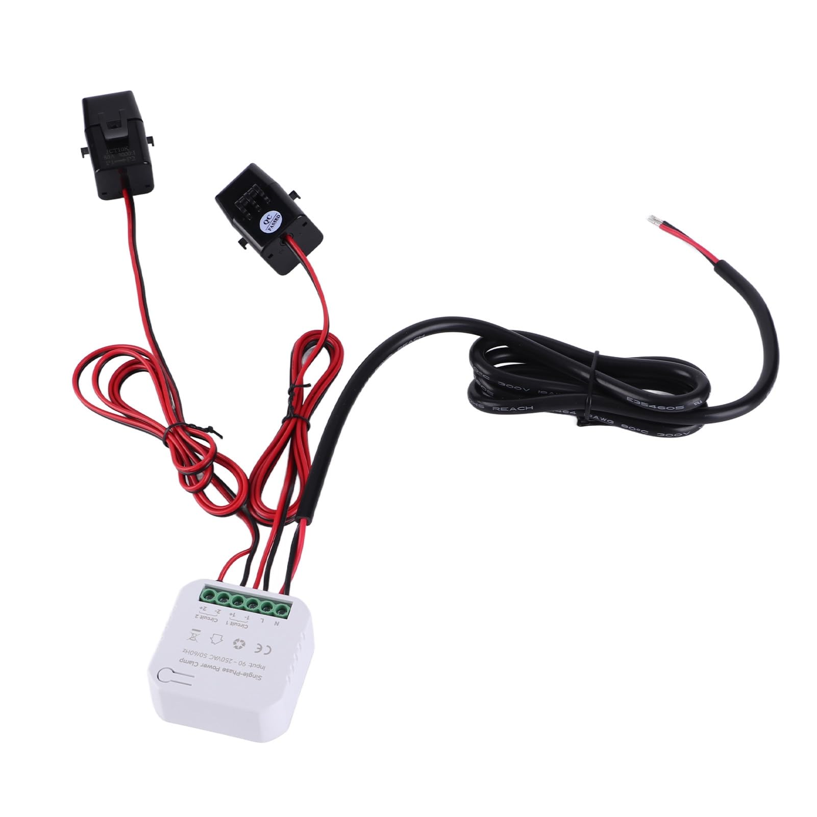 Electricity Consumption Monitor Energy Meter Monitor Single Phrase ...