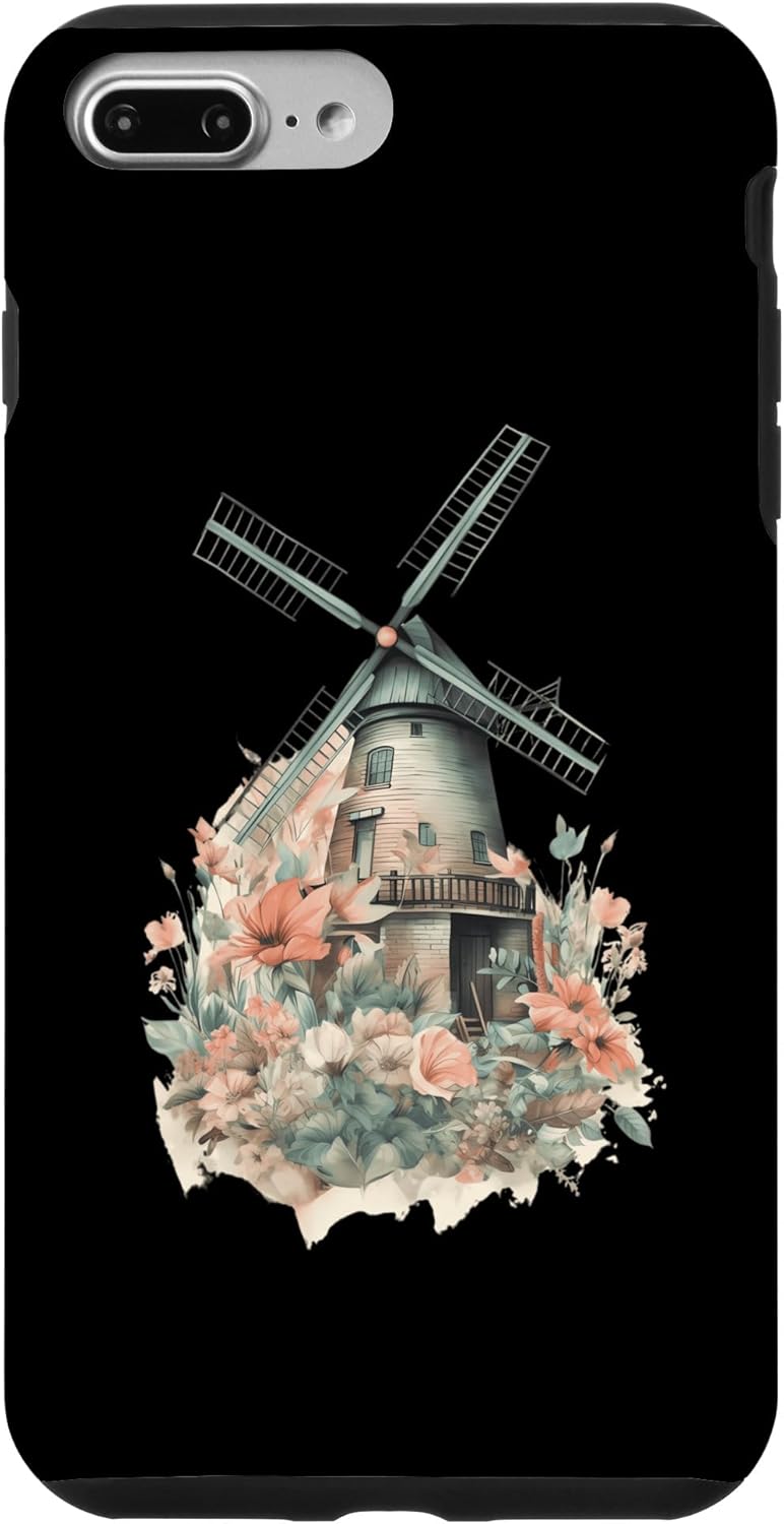 Amazon.com: iPhone 7 Plus/8 Plus Pastel Flowers Fairycore Cottagecore ...