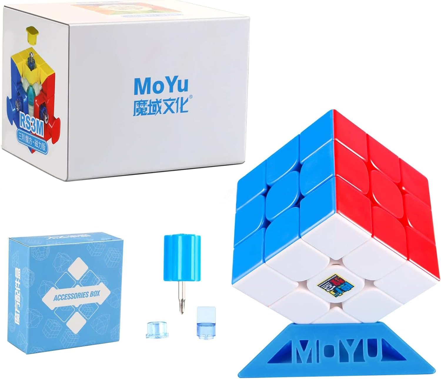 Moyu Rs3M Maglev Magnetic Speed Cube - High-Performance 3X3 Cube For ...
