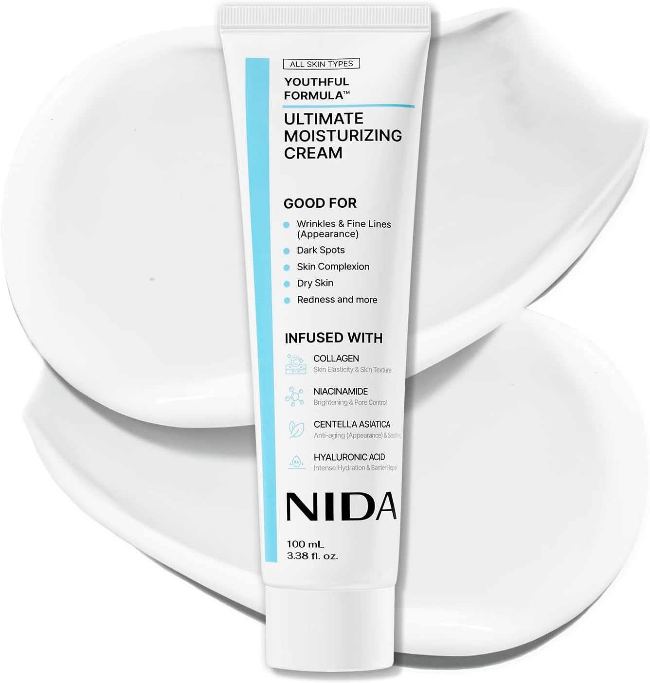 Amazon.com: NIDA Youthful Formula™ Ultimate Moisturizing Cream ...