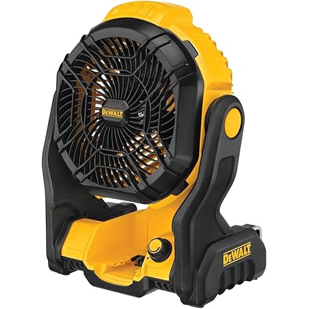 DEWALT 20V MAX Jobsite Fan, Cordless, Portable, Bare Tool Only (DCE512B ...