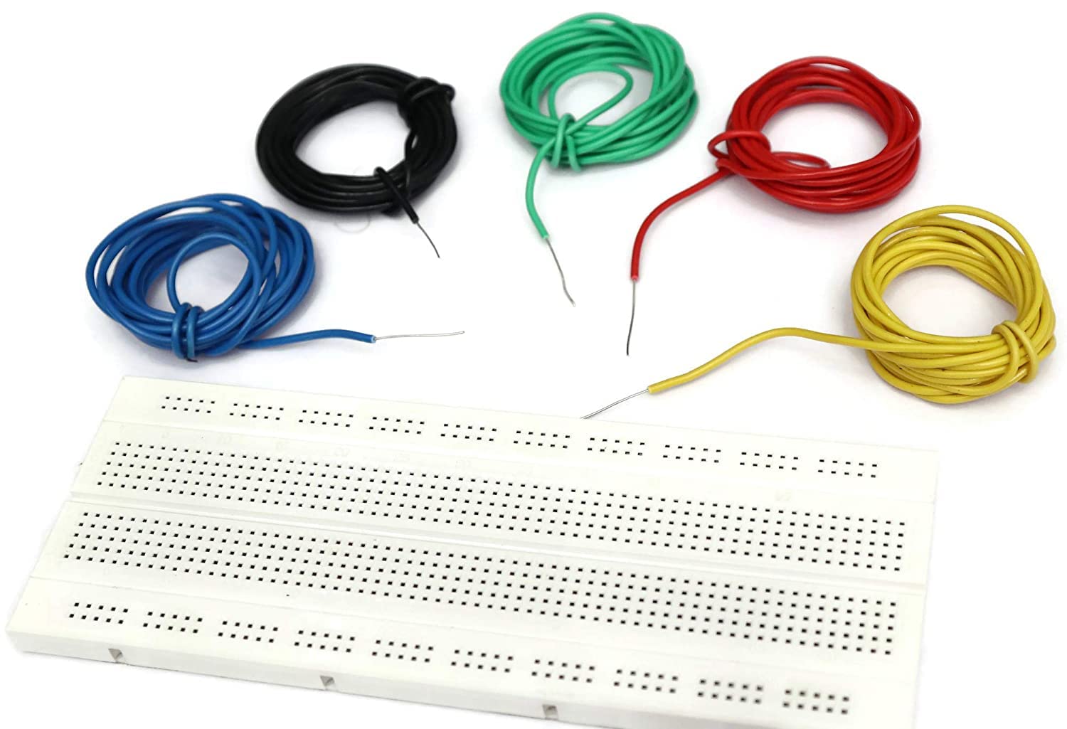 Electronic Spices Breadboard 840 Point Solderless Prototype Pcb Board ...