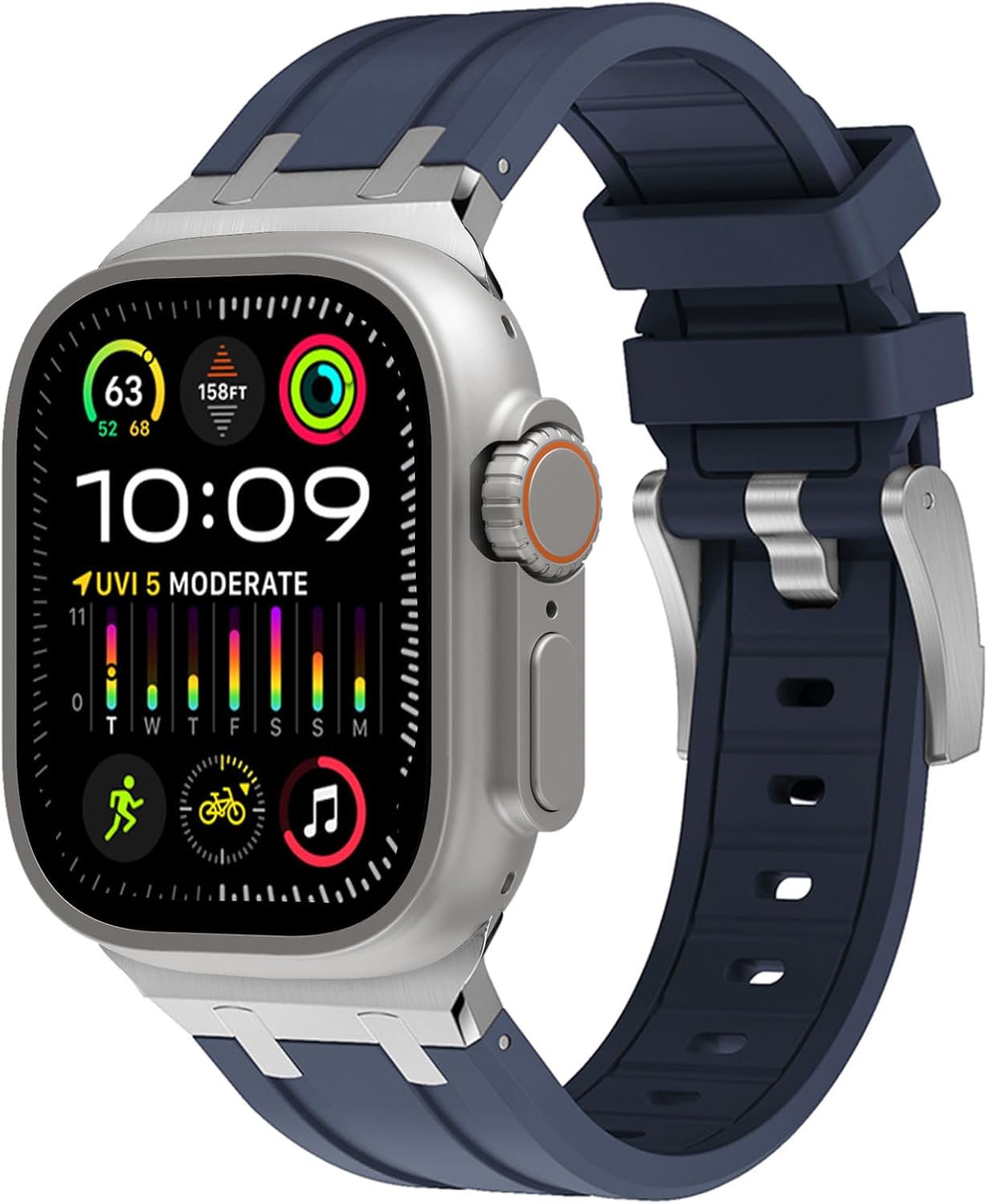 Amazon.com: WINGLE Compatible for Apple Watch Ultra Band Ultra 2 Band ...