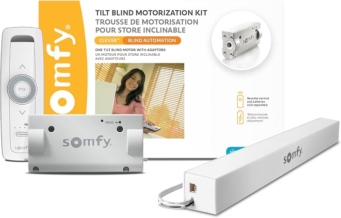 Amazon.com: Somfy Clever Tilt Blind Motor Kit - Fits Your Existing 2 ...
