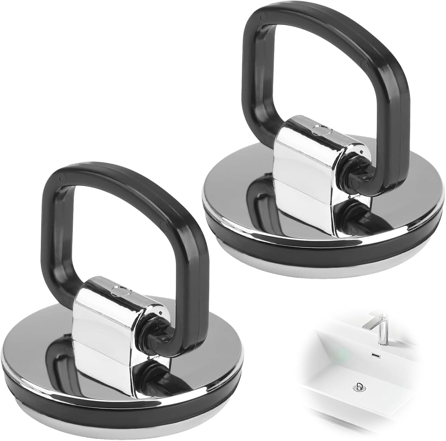 2 PCS Upgraded Bath Plug Replacement, Universal Sink Plug with Large ...