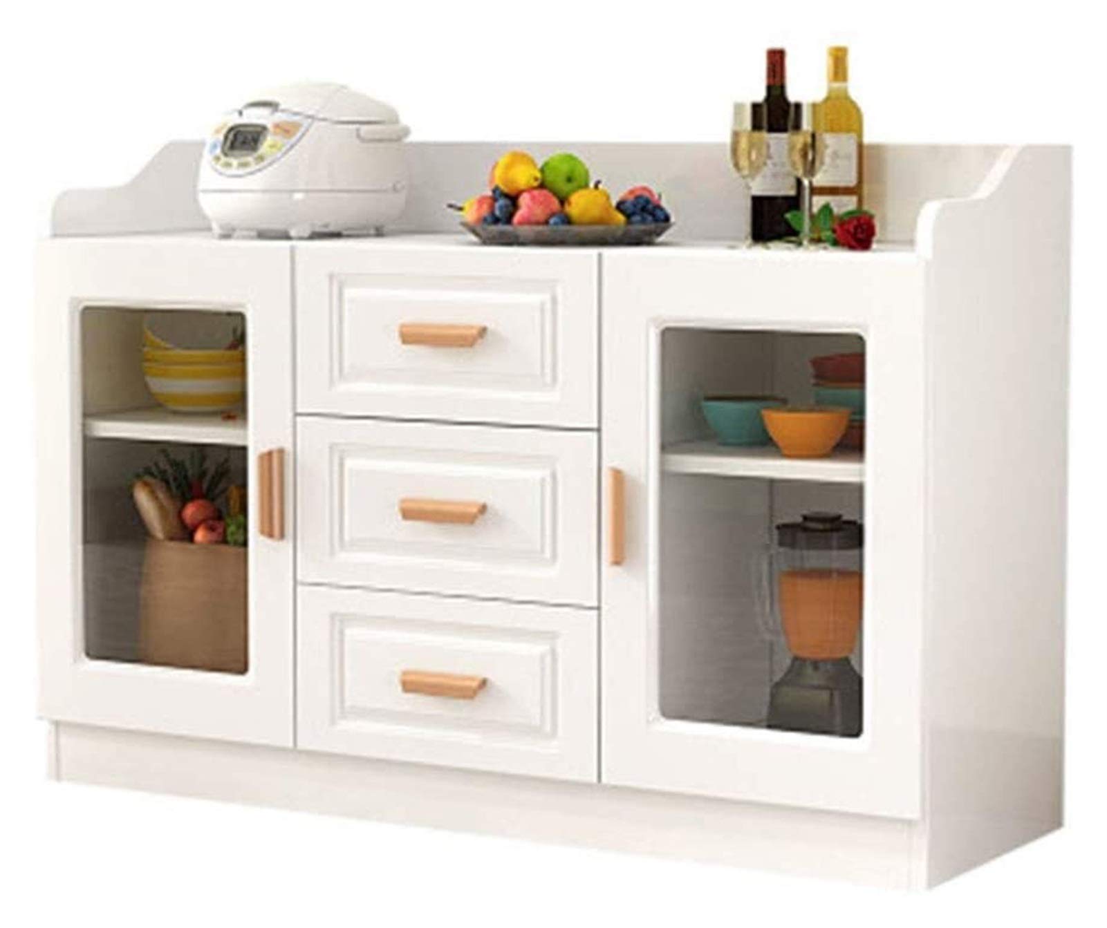 Buffet Cabinet With Storage Sideboard Buffet Server Cabinet Modern ...