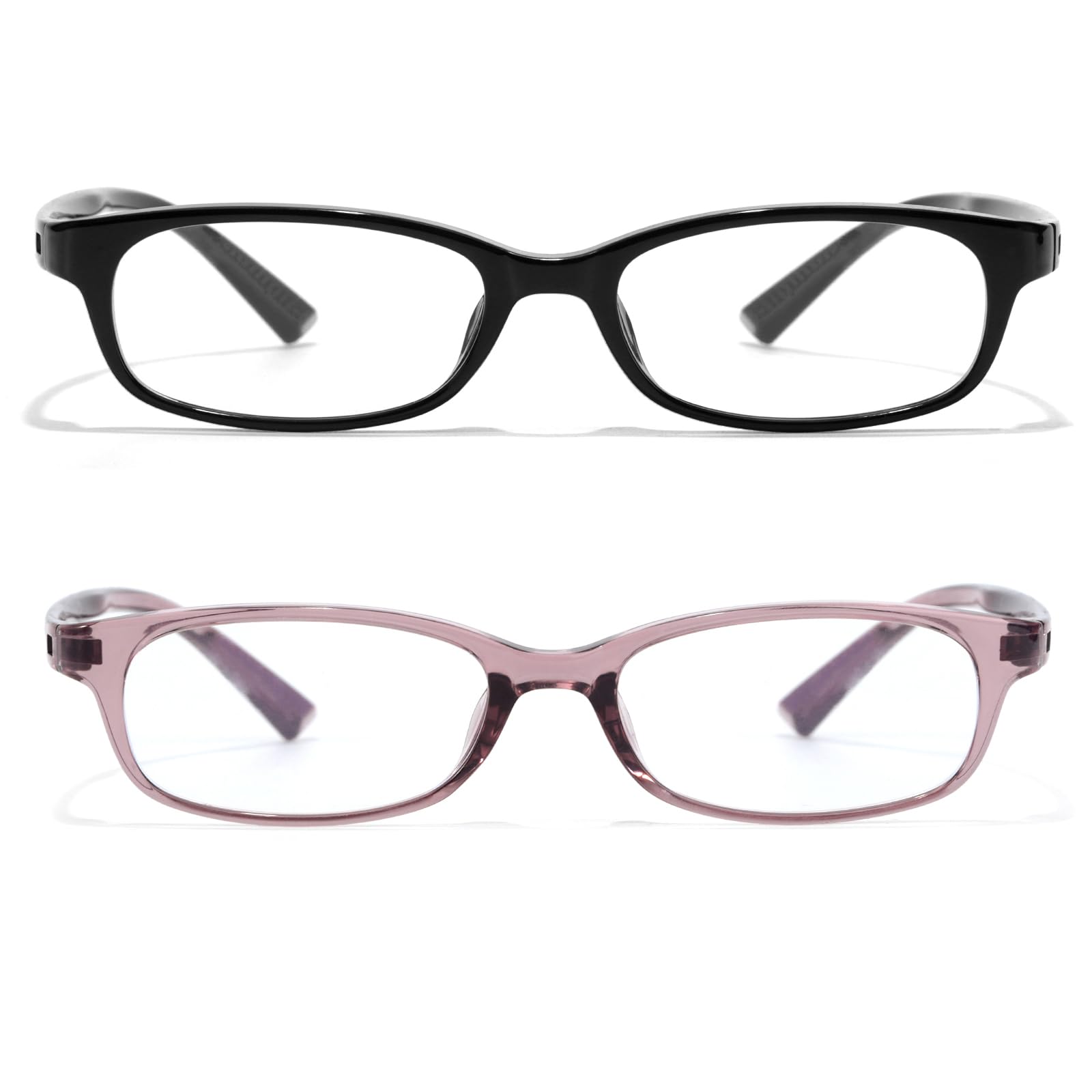 SODQW Fashion Fake Glasses Rectangular Y2k Small Eyewear Frame Anti ...