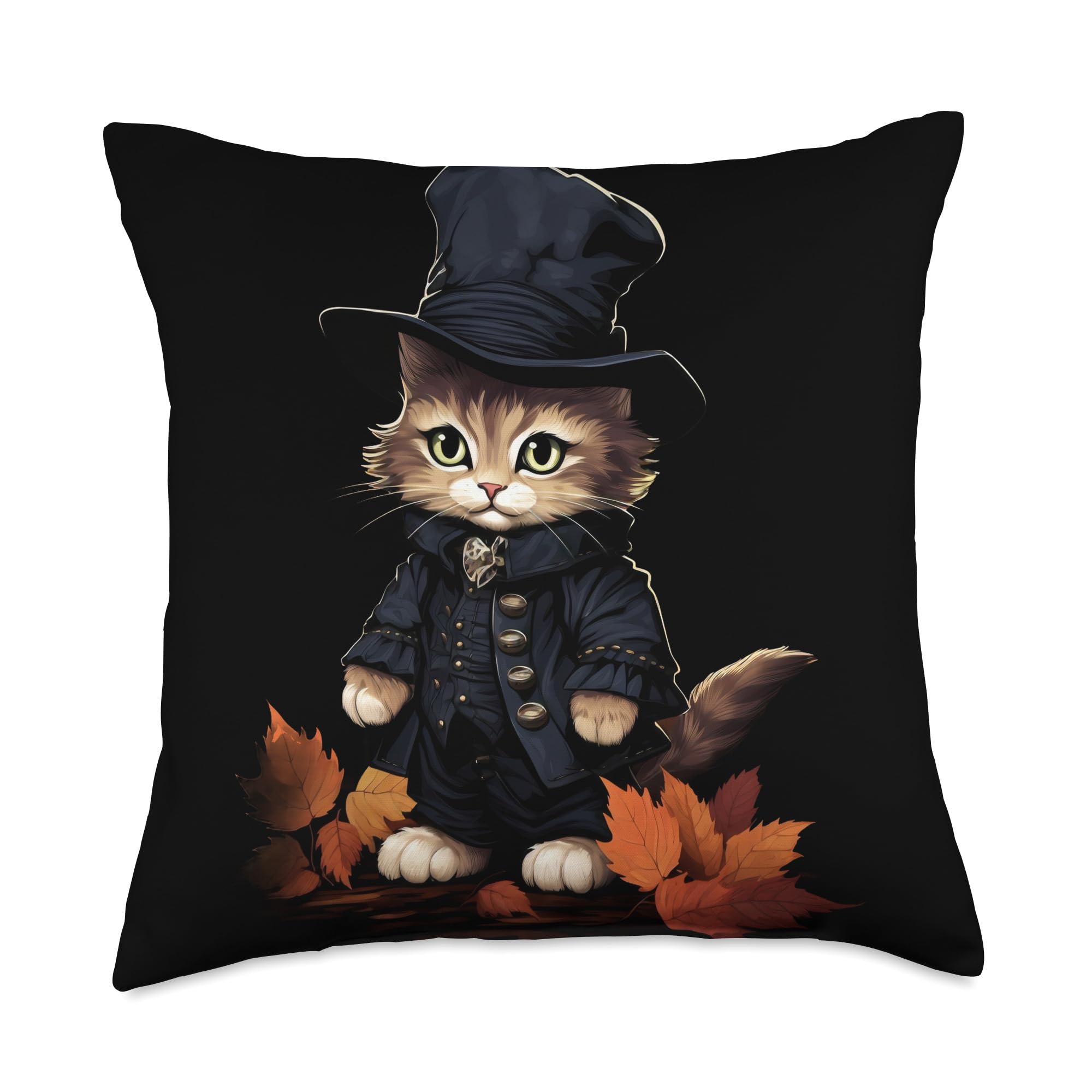 Cat Dressed As Pilgrim