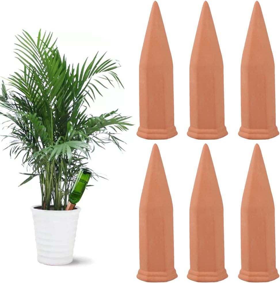 Amazon.com: Plant Watering Stakes 6 Pack Self Watering Spikes for ...