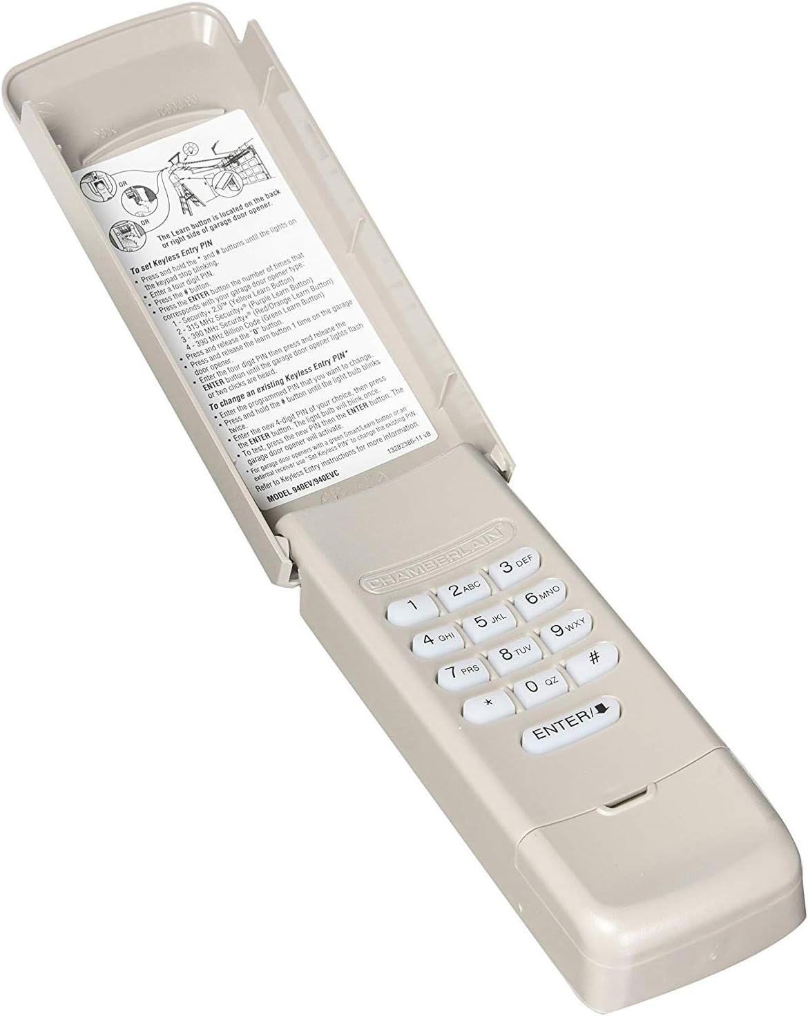 Chamberlain 940EV Keyless Entry Garage Door Opener Keypad - Amazon.com