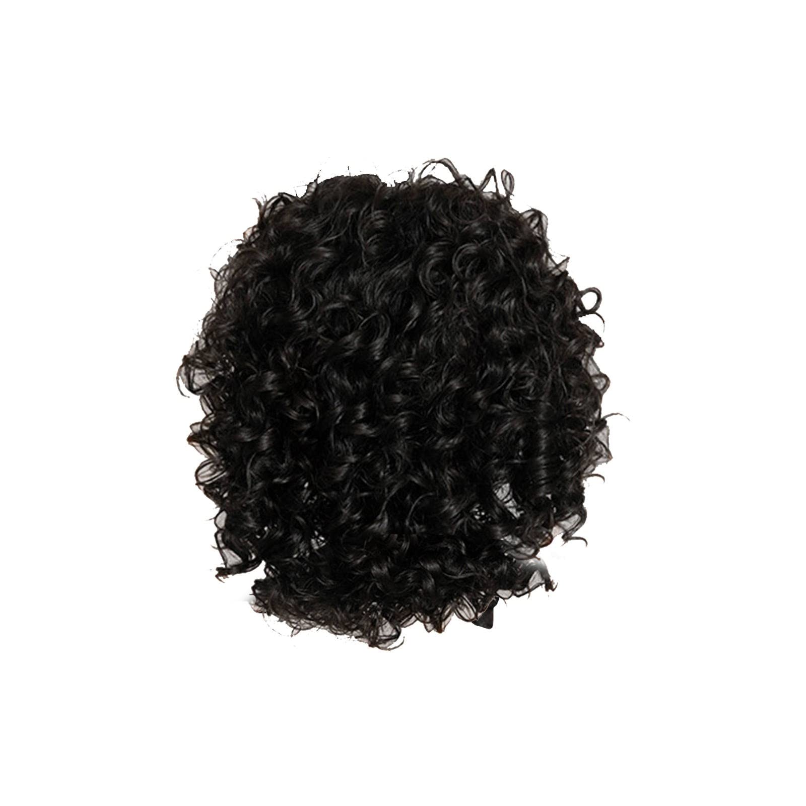 Black Afro Wig Png