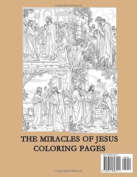 miracles of jesus printable coloring pages