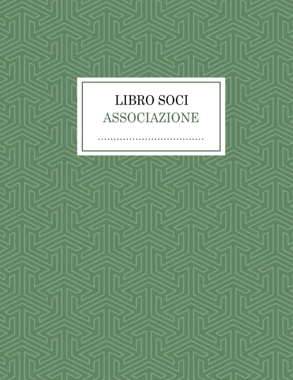 Libro Soci Associazione: Registro dei soci perfetto per piccole e ...