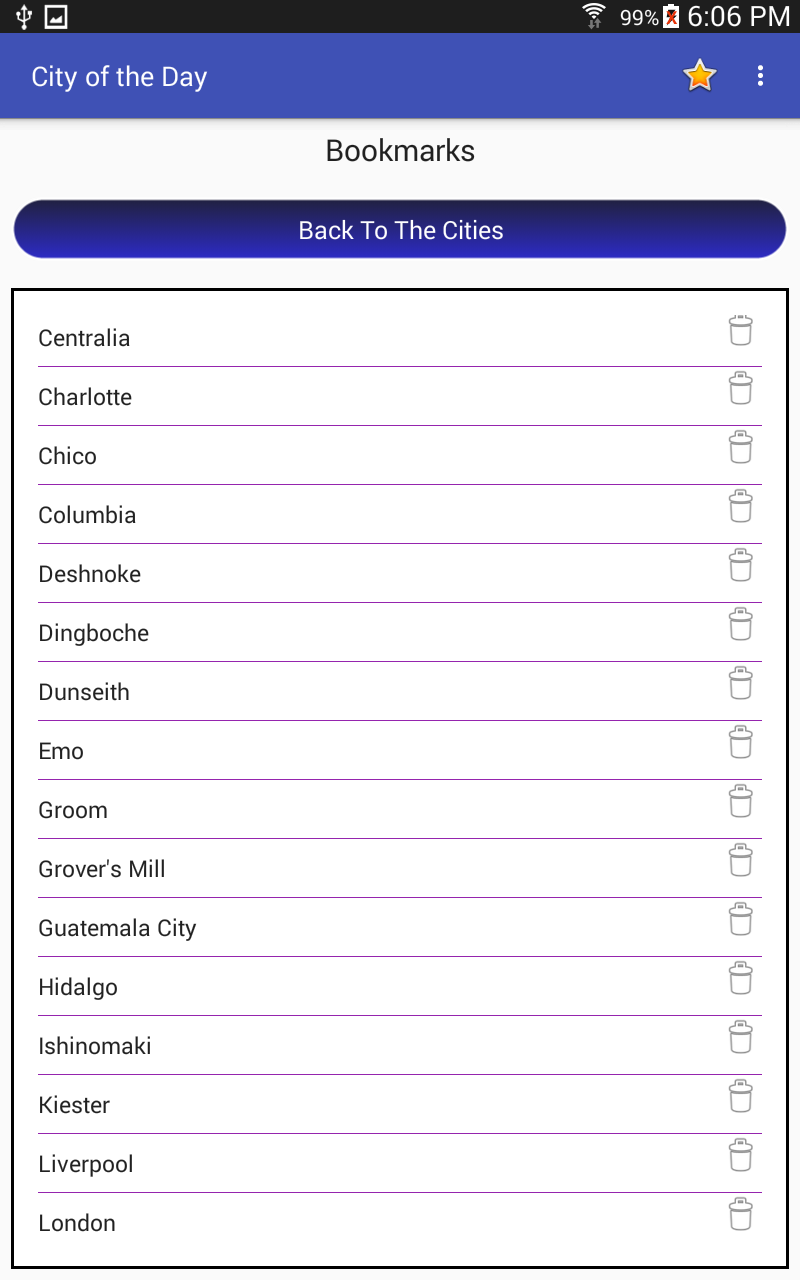 City of the Day - App on Amazon Appstore