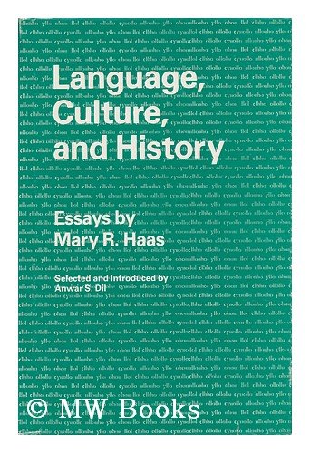 Amazon.com: Language, Culture, and History: Essays (Hoover Institution ...