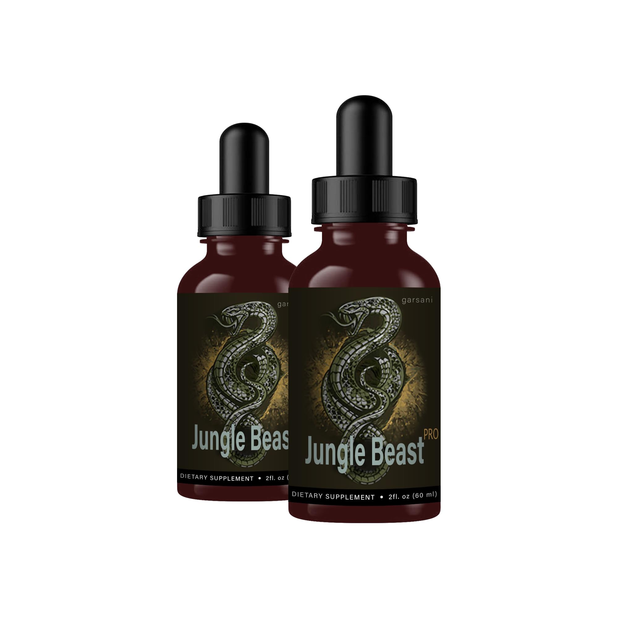 Amazon.com: Garsani Jungle Beast Pro - Jungle Beast Pro Drops (2 Pack ...