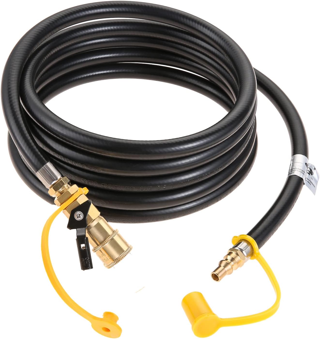 Amazon.com: GUOFALDE 12FT Quick Connect RV Propane Extension Hose, Low ...