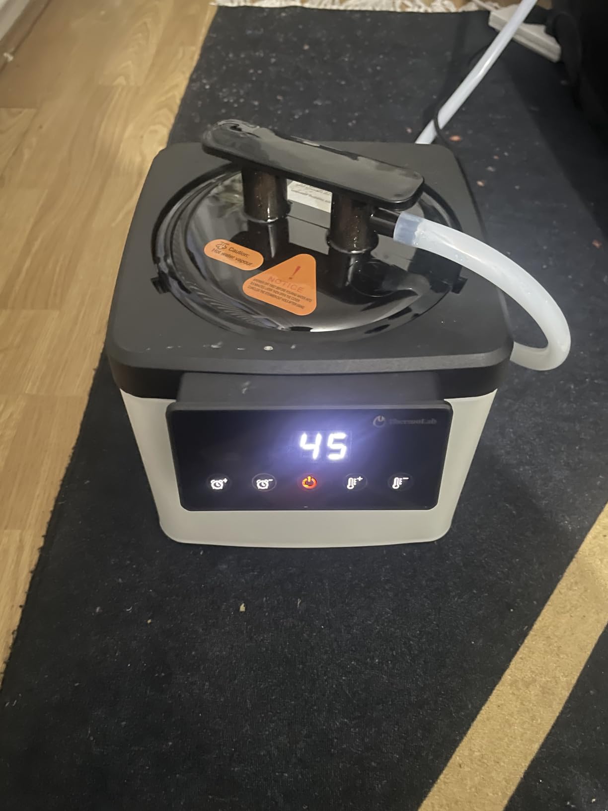 ThermoLab Portable Sauna - Premium Home Sauna Pod Incl1000w 2.2L ...