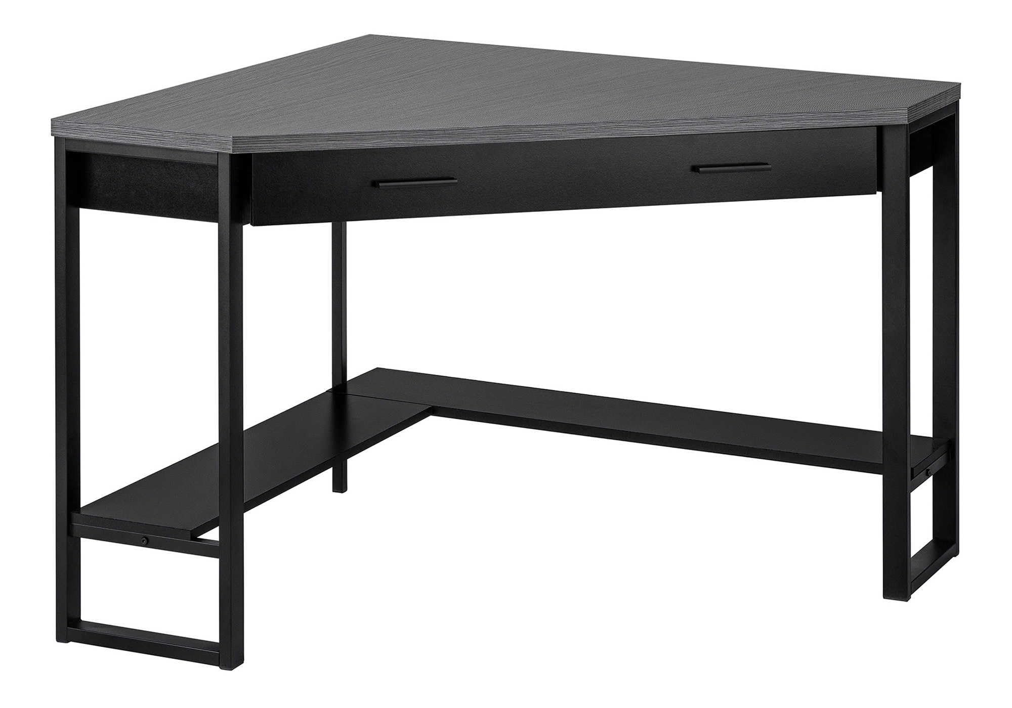 Amazon.com: Monarch Specialties Corner Desk with Storage and Shelf ...