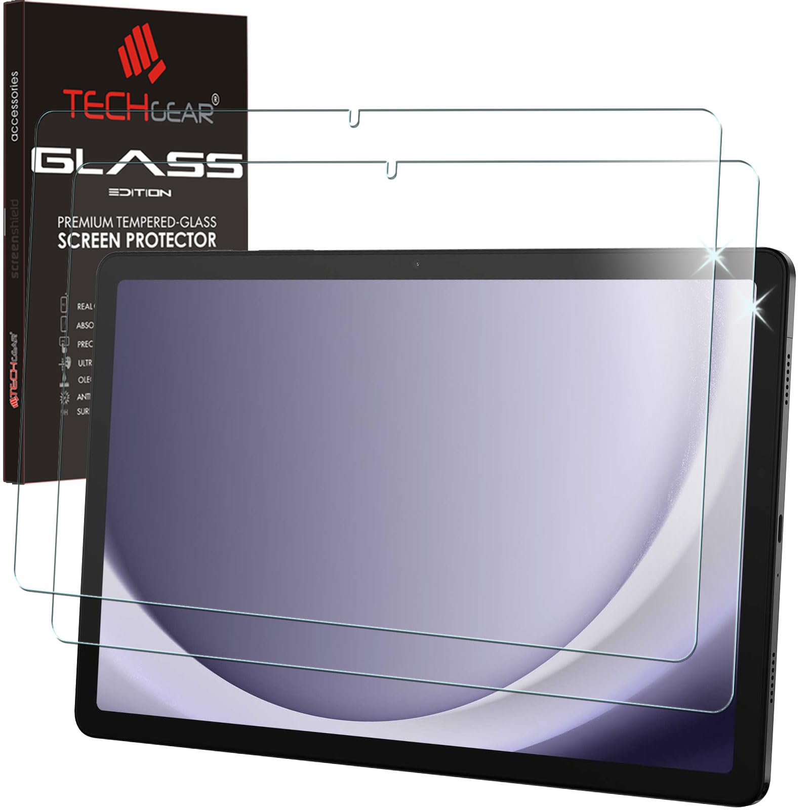 TECHGEAR [2 Pack Galaxy Tab A9 Plus 11" GLASS Edition (SM-X210 / SM ...